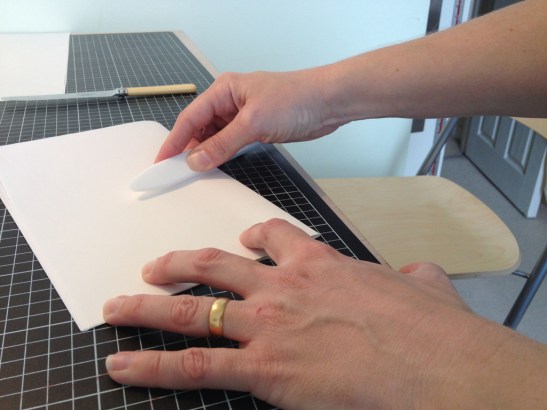 How to trim sections to size without a cutter | Big Jump Press