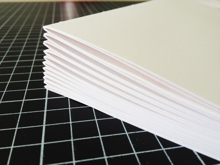How to trim sections to size without a cutter | Big Jump Press